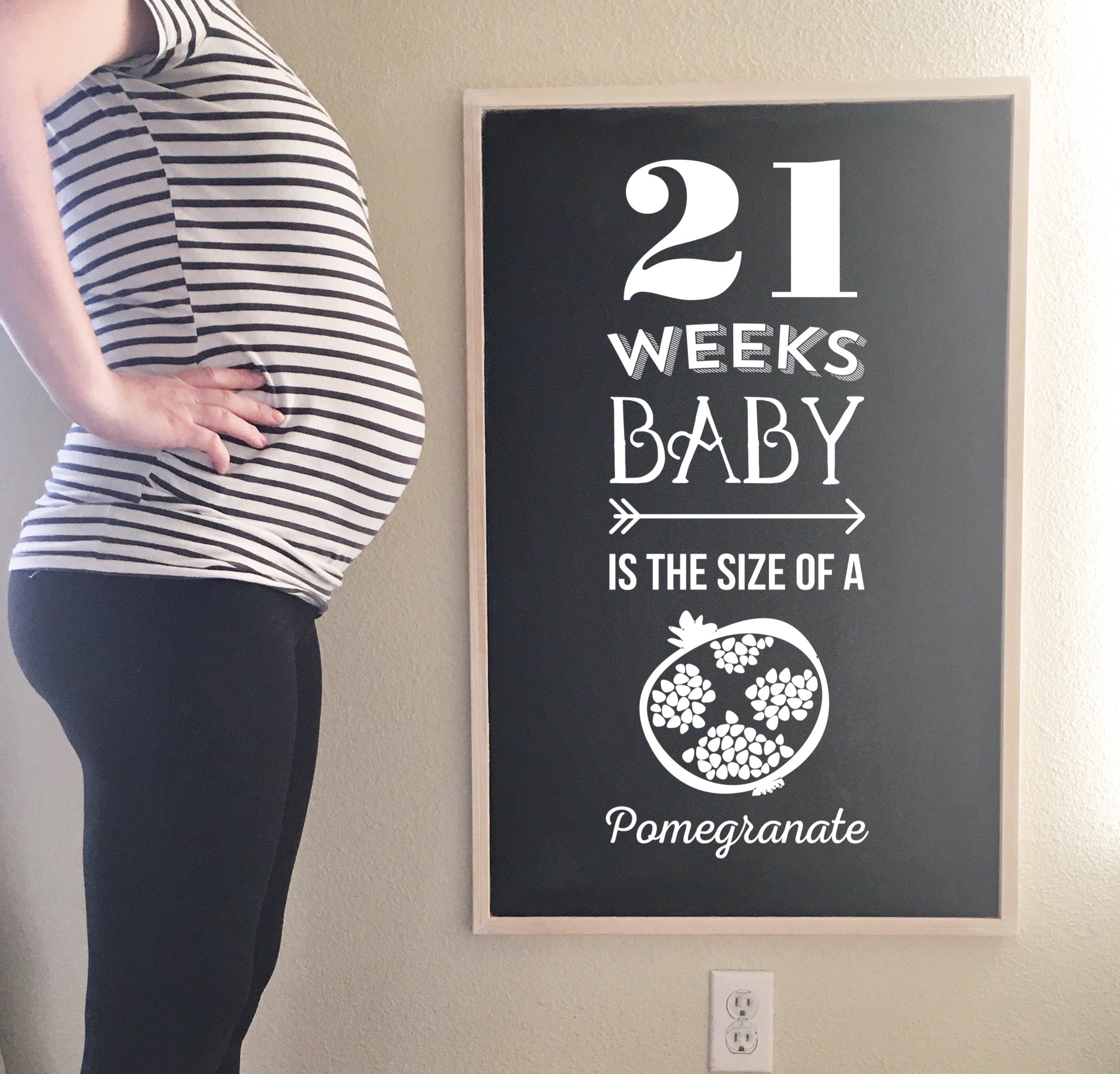 Bumpdate | 21 Weeks – Sage Cottage Collection