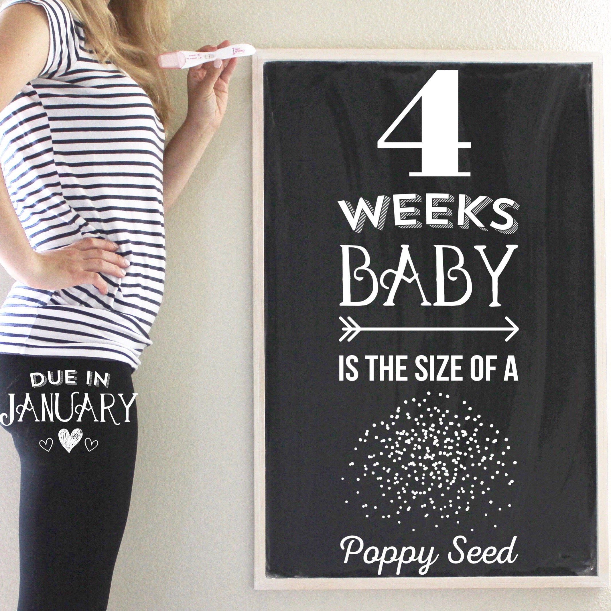 Bumpdate | 4 Weeks – Sage Cottage Collection