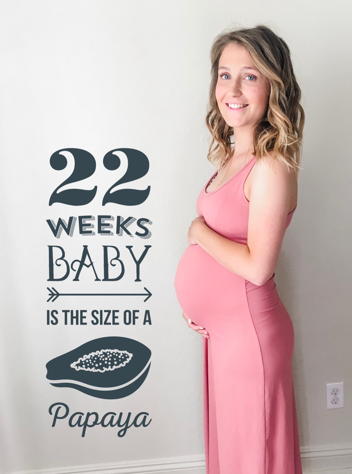 Bumpdate | 22 Weeks – Sage Cottage Collection